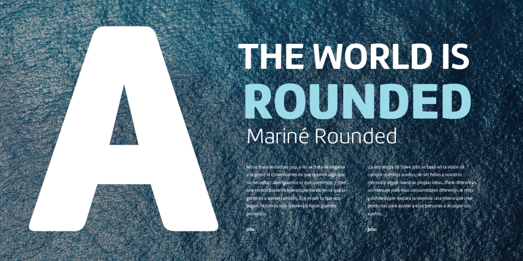 Marine Rounded – TipoType
